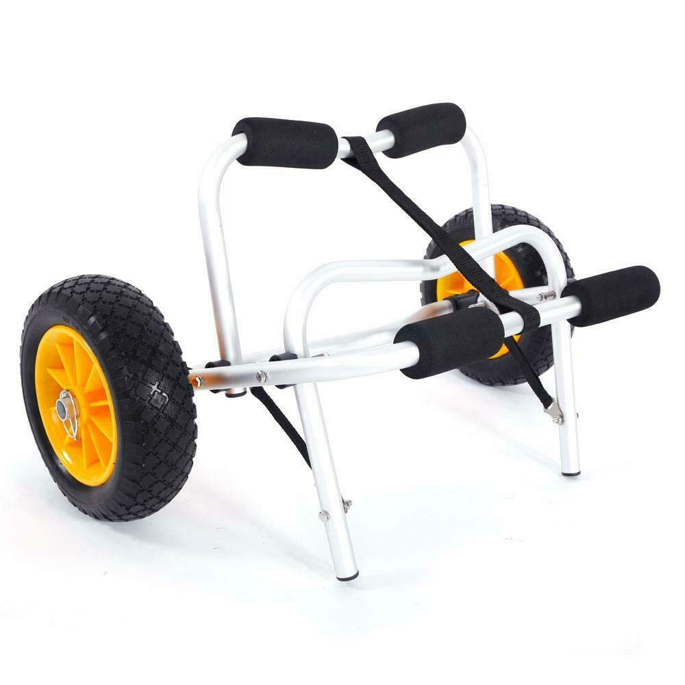 N-brand Carry Dolly Trailer Tote Trolley Transport Cart Wheel Fo Kayak Canoe Jon Boat US