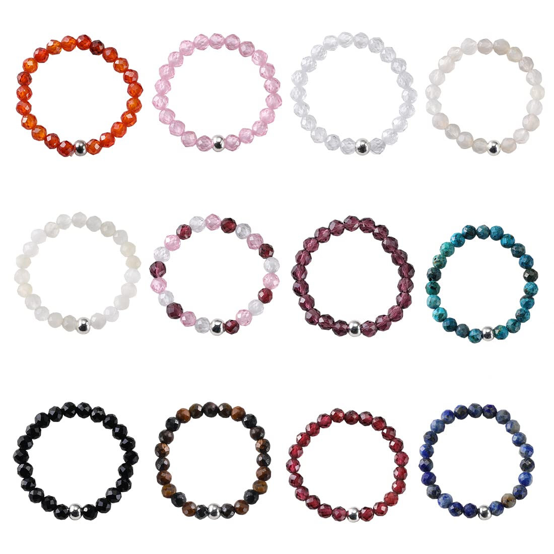 Tsnamer Elastic Anti-Anxiety Ring (Amethyst)