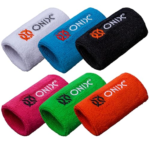 ONIX Pickleball Sweat Absorption Wristband β Orange