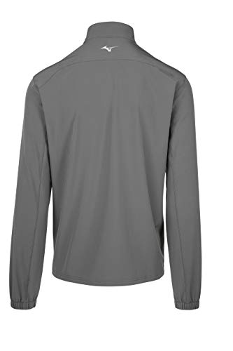 Mizuno Youth Comp Long Sleeve Batting Jacket, Shade, Medium