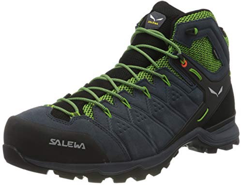 Salewa Men's MS ALP Mate MID WP Trekking & Hiking Boots, Ombre Blue Pale Frog, 13.5