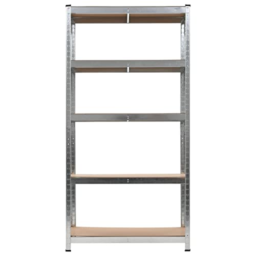 ZQQLVOO Multi-Purpose Tool Holder Storage Shelf Shoe Storage Rack Light Duty Garage Storage Indoor and Outdoor,Shelving Unit for Your Kitchen, Office, Garage, and More,Heavy-Duty Storage Rack 2 pcs