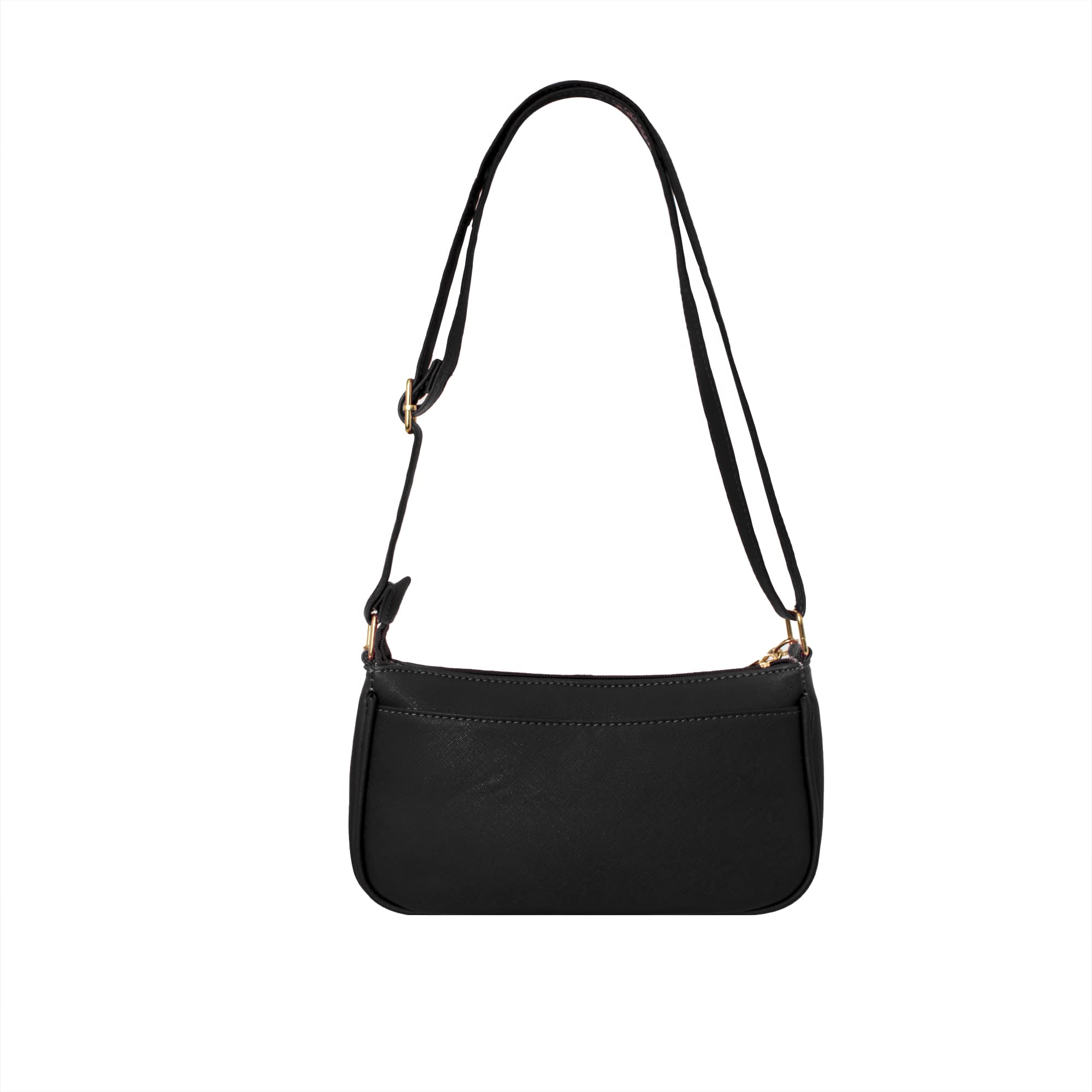 XOXO Women's Handbag Large Black Crossbody With Chain