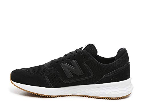 New Balance Women's Modern Sneaker, Black/White, 6