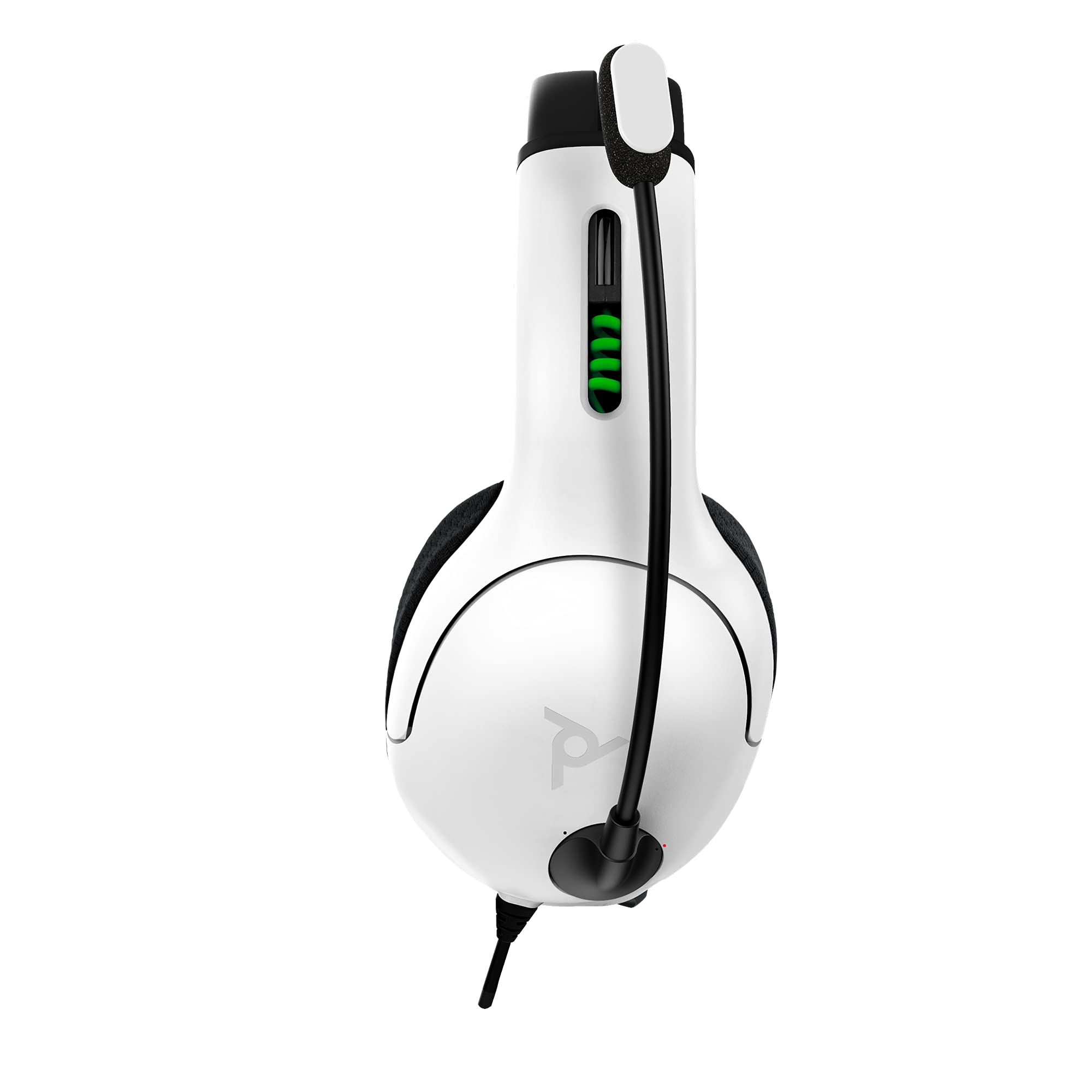 PDP Gaming LVL50 Wired Power Stereo Xbox Headset with Mic - Xbox Series X, S, Xbox One, Xbox Accessory, Windows Sonic, Comfortable Memory Foam, Lightweight, Audio Jack Spatial Sound - White