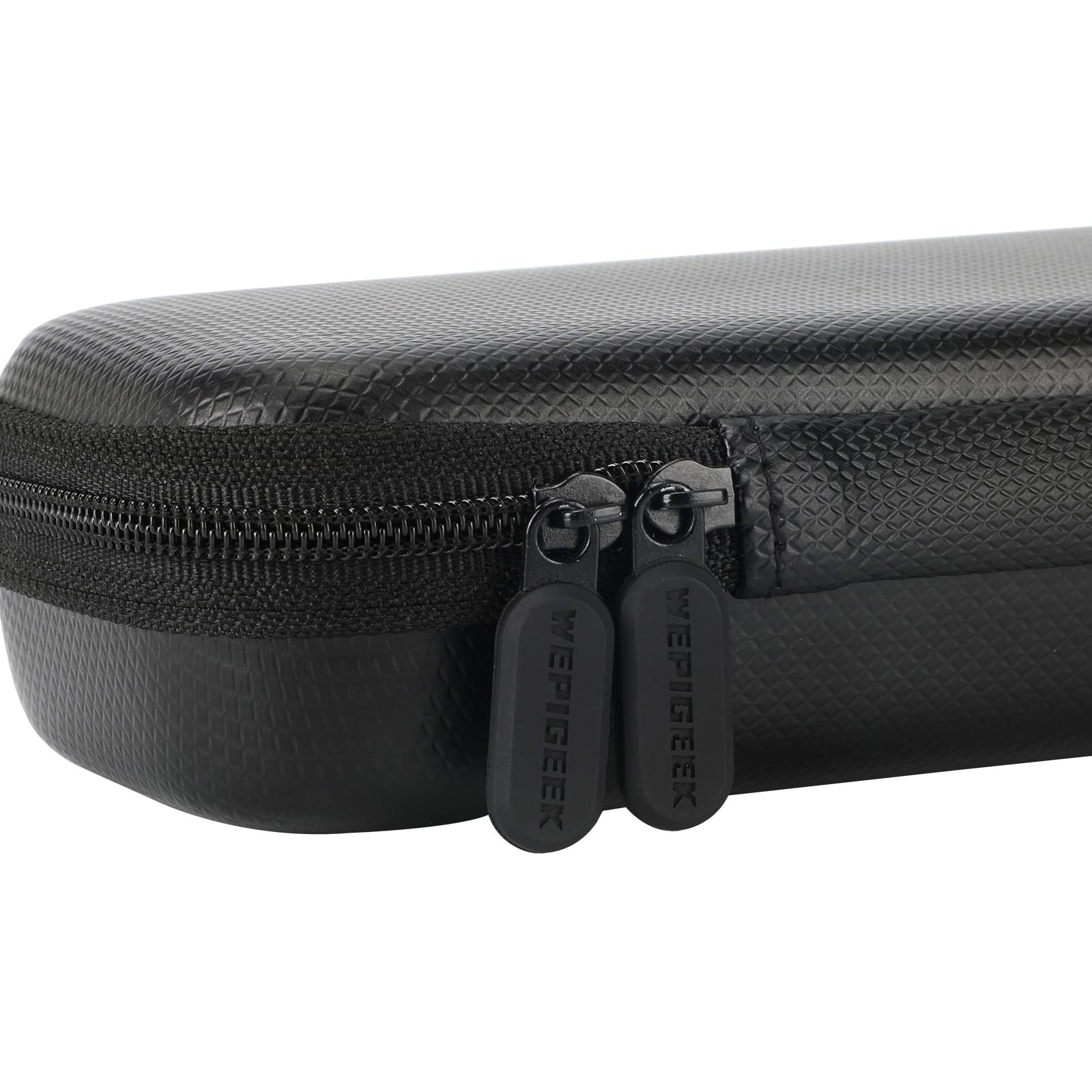 WEPIGEEK Travel Case for Meater Plus/Original MEATER Smart Meat Thermometer Messenger Carrying Bag,Soft Lining,with Pockets for Accessories Black(Case Only)