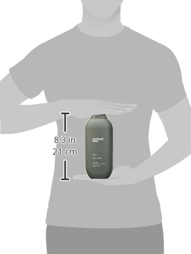 Method Men Body Wash, Sea + Surf, Paraben and Phthalate Free, 18 fl oz (Pack of 1)