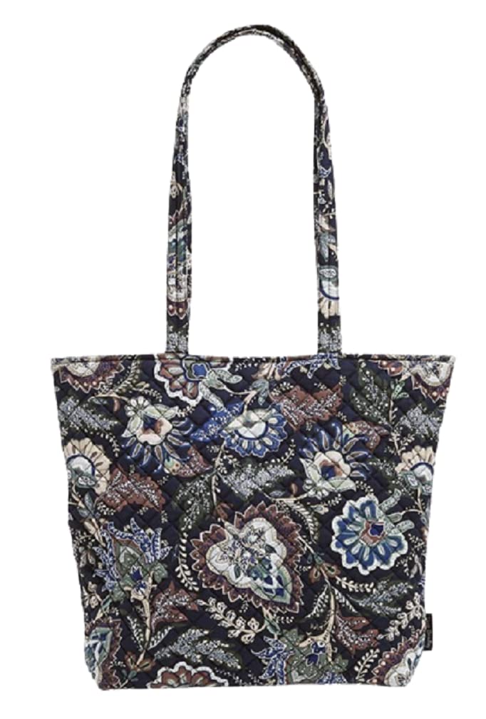 Vera Bradley Tote Bag in Java Navy Camo Signature Cotton