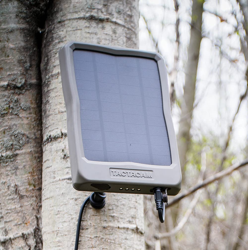 TACTACAM Reveal External Solar Panel for All Reveal Cellular Trail Cameras X Pro, X 2.0, SK, XB, Gen 1 (Solar Panel)