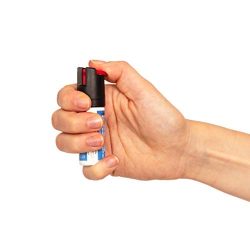 PLEGIUM Pepper Spray for Self Defense β Maximum Strength with UV Dye, Compact, Easy to Hold, 10-Foot Range