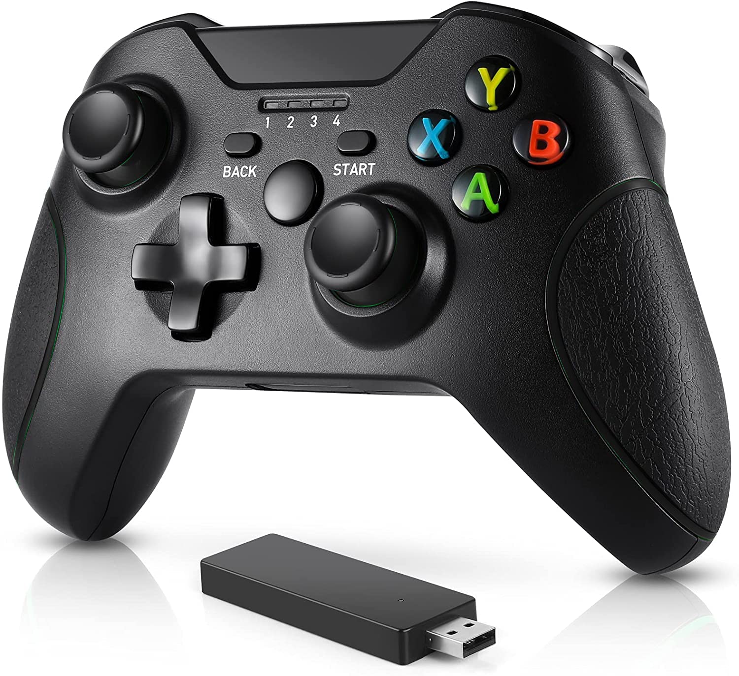 usergaing 2.4GHZ Xbox Wireless Controller Compatible with Xbox One, Xbox Series X&S, Xbox One S&X, One Elite, Windows 10- Black Special Edition