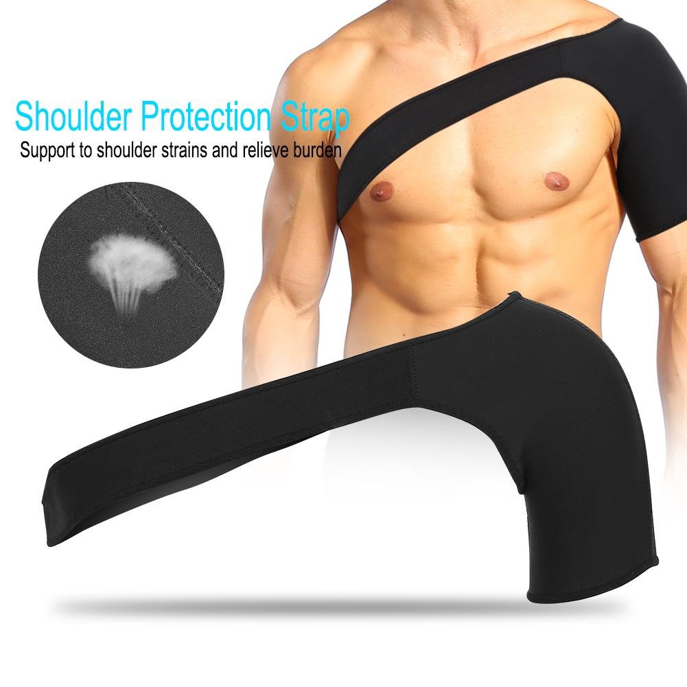 Recovery Shoulder Brace - Shoulder Stability Support Brace. Adjustable Fit Sleeve Wrap Men Women. Relief for Shoulder Injuries, Tendonitis(XL 50-55cm)