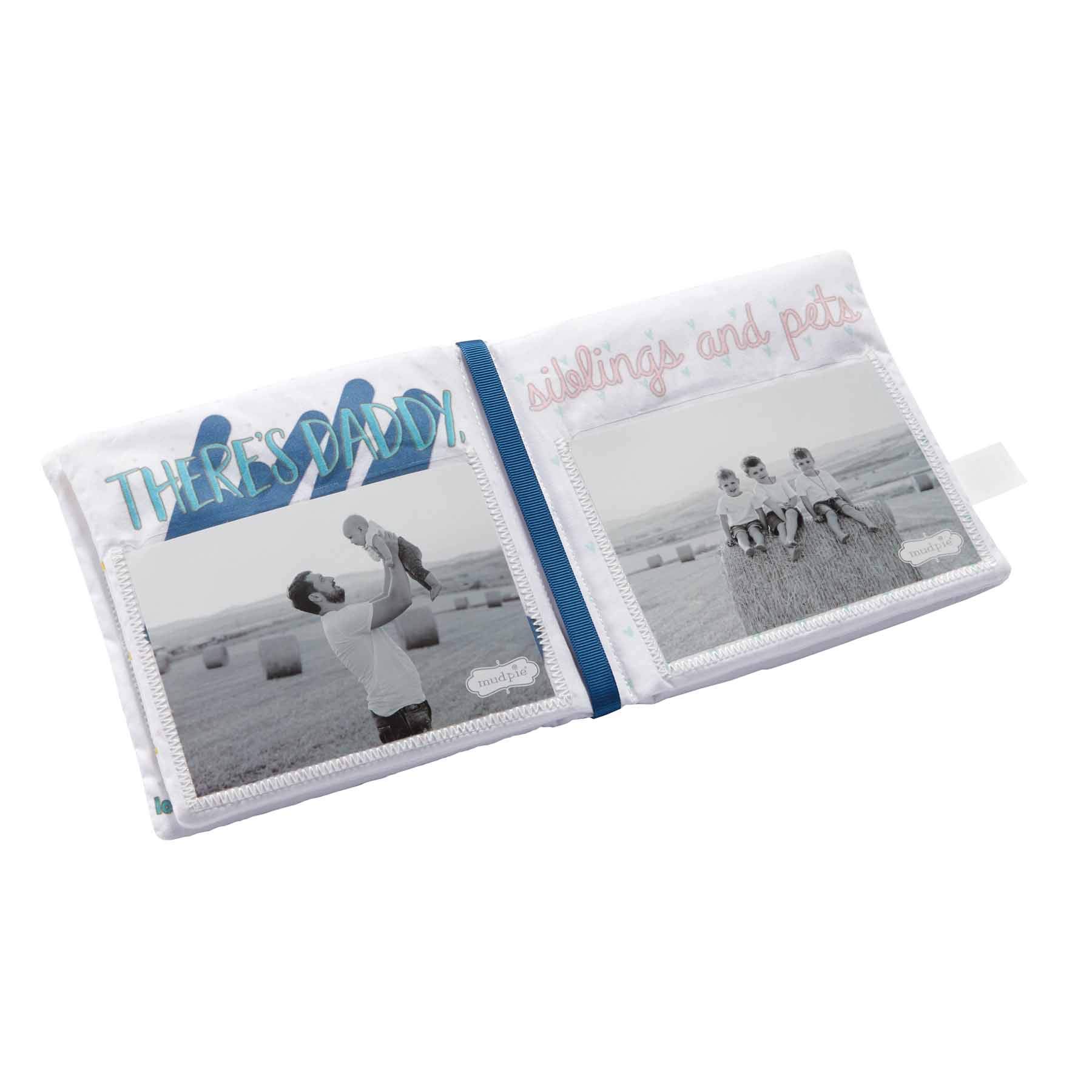 My Family Photo Album, Blue, White, 6x6, 12600056