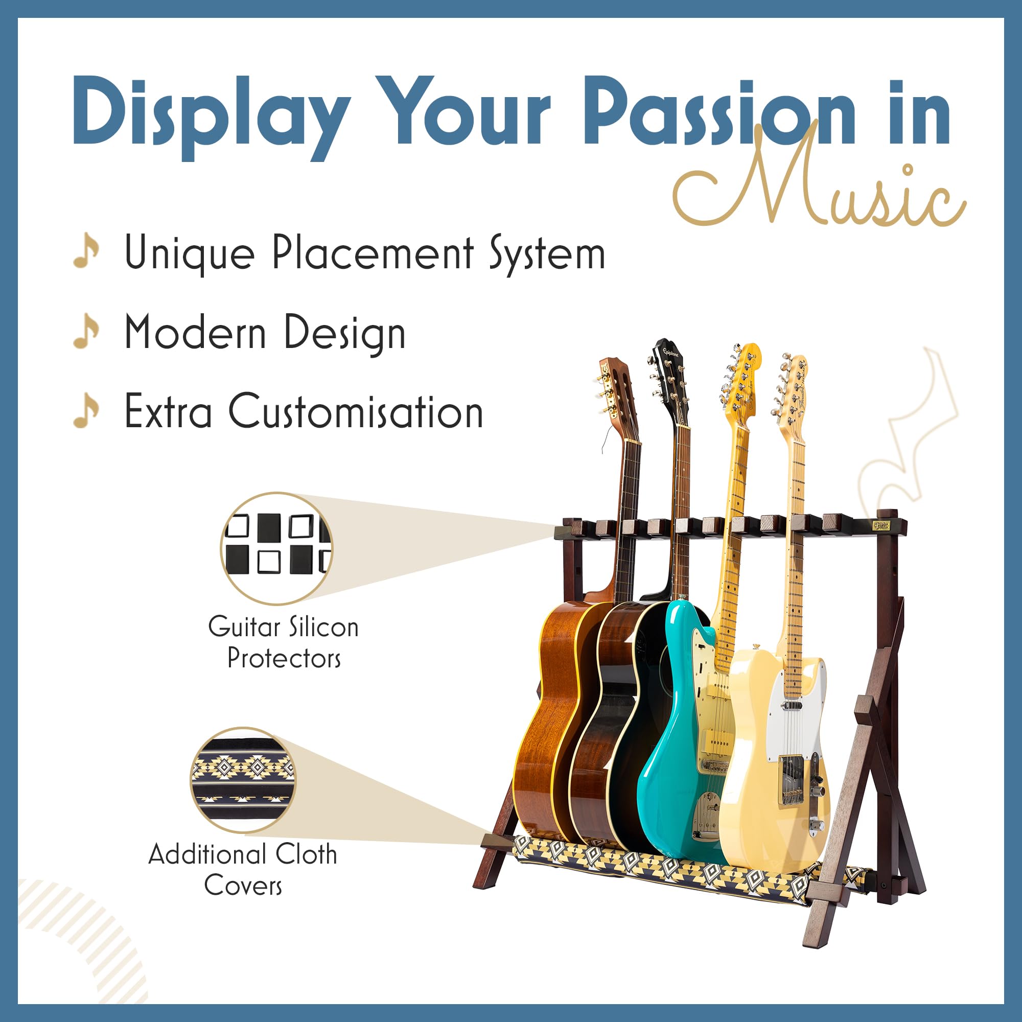 Rhythm & Timbre - AltaTrak V1 - Wood Guitar Rack