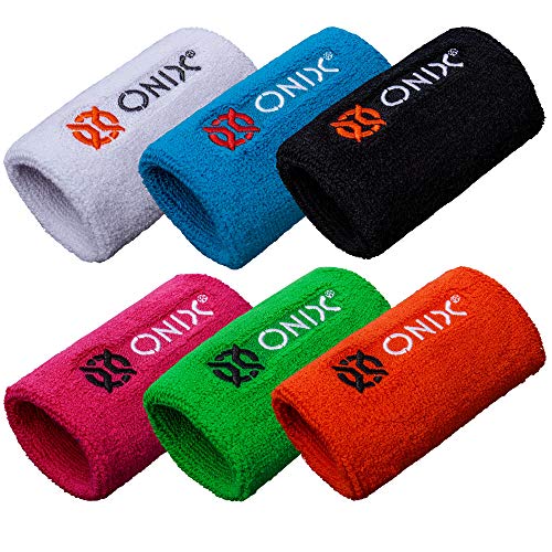 ONIX Pickleball Sweat Absorption Wristband β Orange