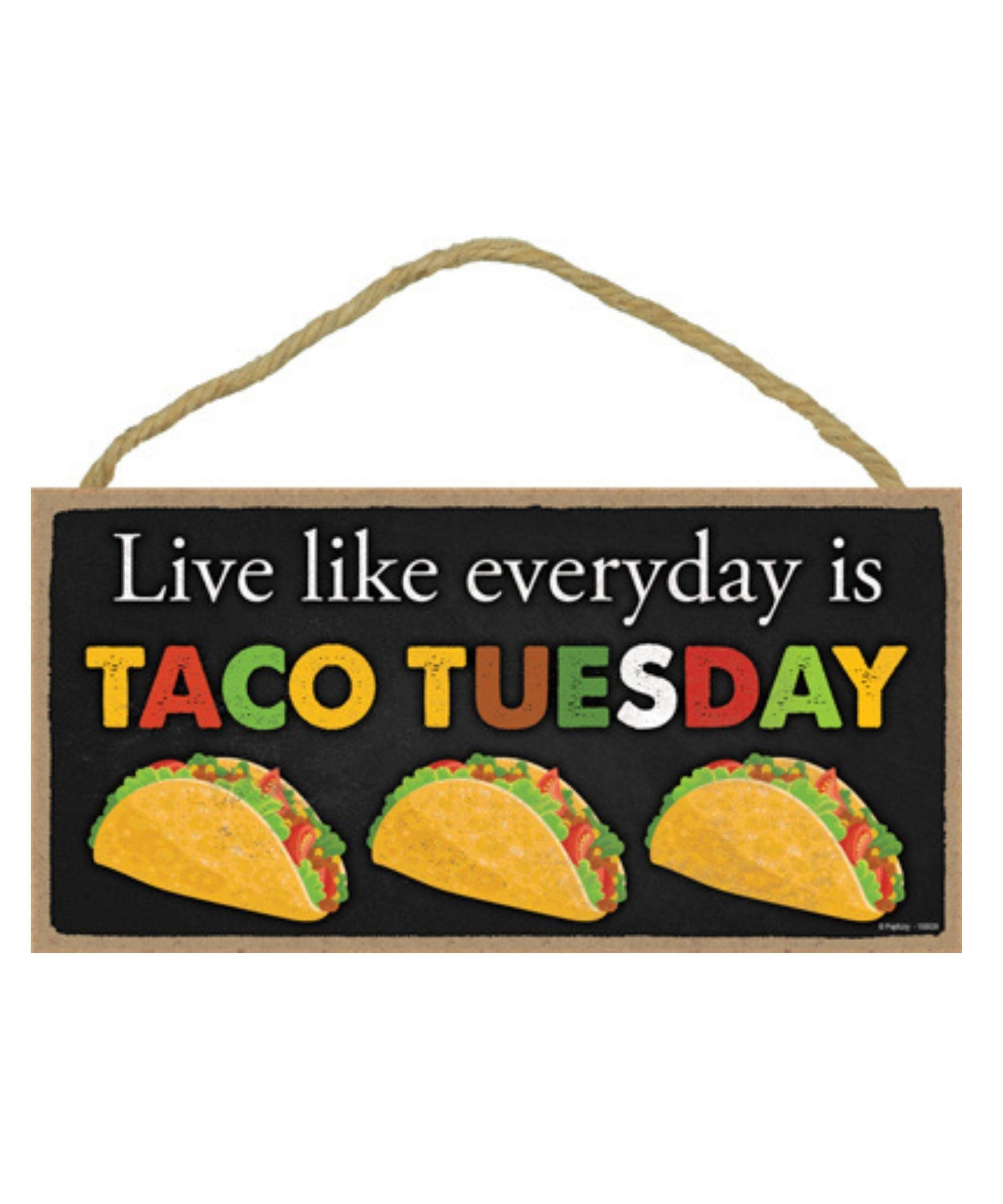 Popfizzy Tacos Sign, Taco Tuesday Sign, Funny Taco Gifts for Taco Lovers, Taco Decorations, Taco Themed Gifts