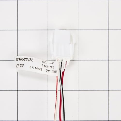 Whirlpool WPW10485962 W10485962 Ice Maker Sensor Original Equipment (OEM) Part, White