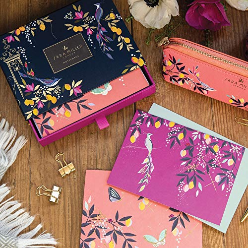 Portico Designs LTD Sara Miller London - Orchard Collection, Set of 10, Boxed Notecards