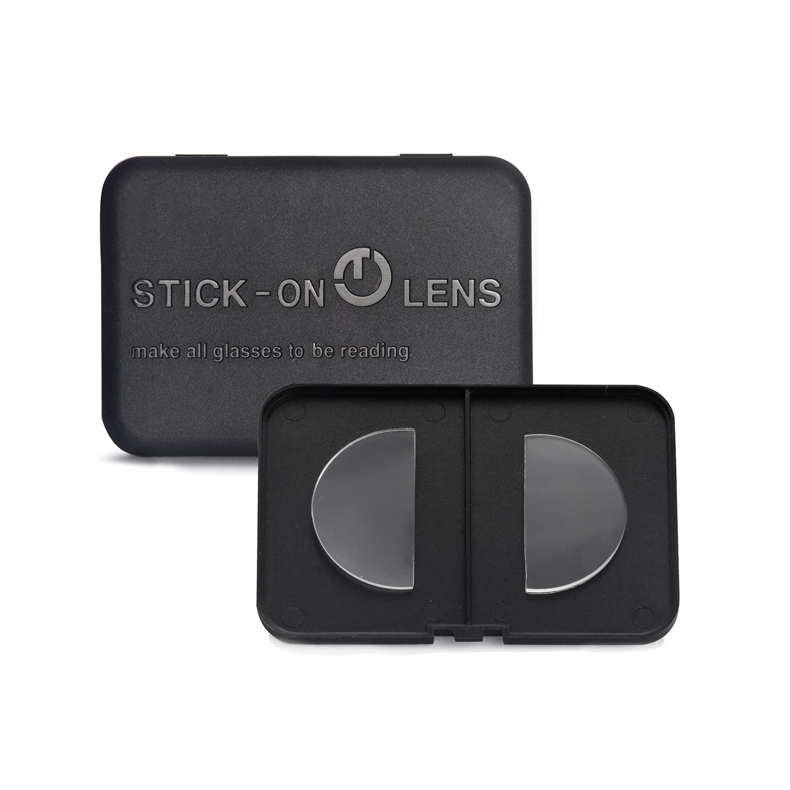 OKH 1 Pack Stick-on Bifocal Lenses, Convert Sunglasses, Goggles, or Glasses into Magnified Readers, Reusable, No Water Needed(+3.0)