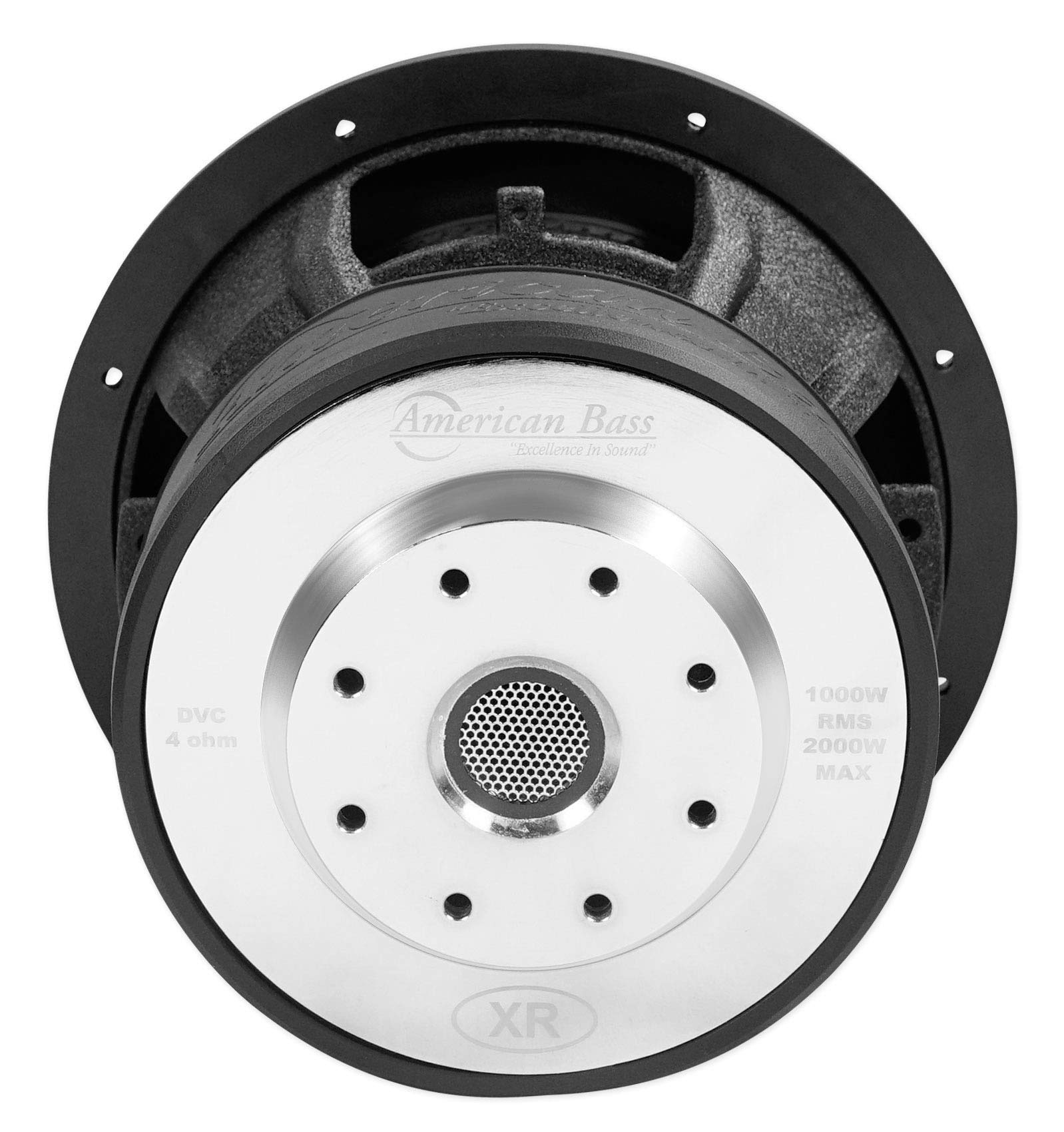 New American Bass Xr-10D4 2000 Watt 10 Inch Dual 4 Ohm Subwoofer Car Audio Sub