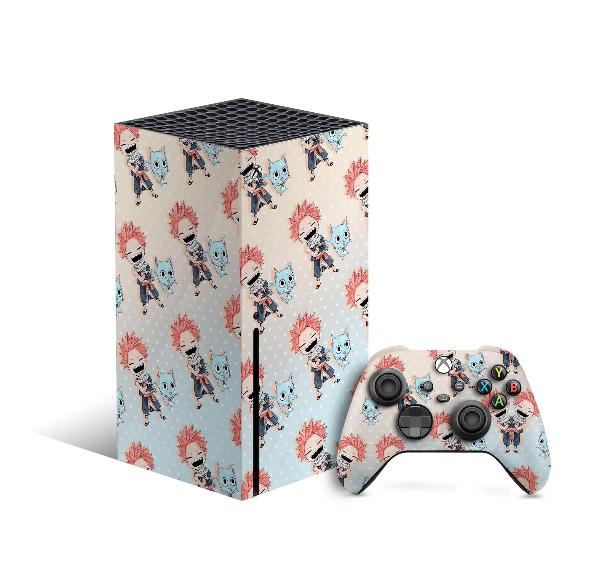 The Son Of Dragon Anime X-box-Series-X Console Controllers Skin Decals Stickers Wrap Vinyl for X-box-Series-X Console