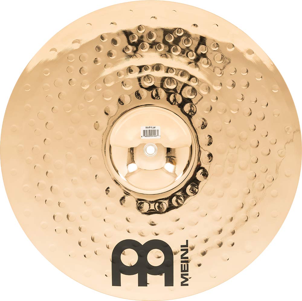 Meinl 18β Arena Marching Cymbal Pair with Straps - Professional Bronze Alloy Brilliant Finish - Made In Germany, 2-YEAR WARRANTY (MA-AR-18)