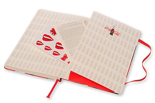 Moleskine Coke Limited Edition 2015 Plain Notebook Large Hard Cover (8051272891270)