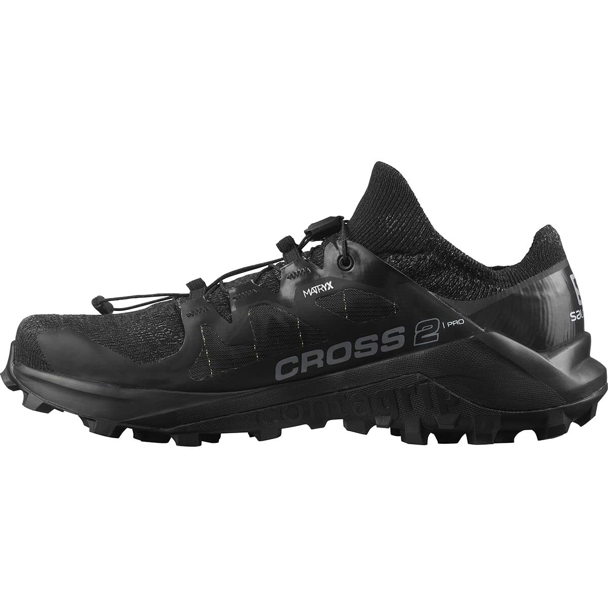 Salomon L4136960010 Cross 2/Pro Black/Monument/Stowea 10 Men's