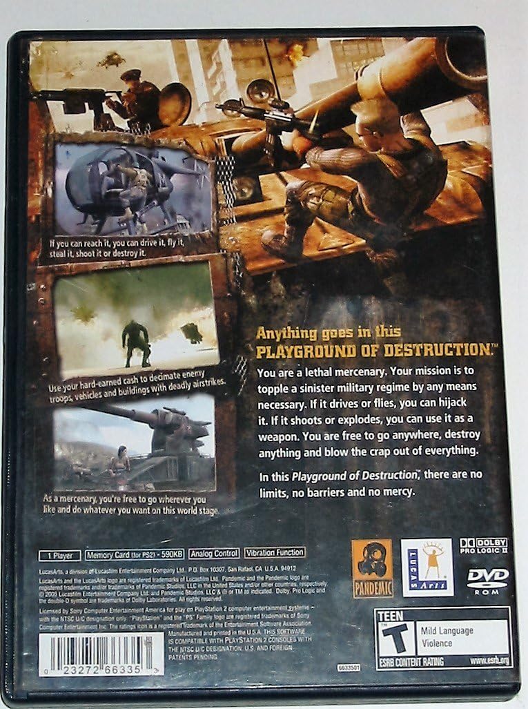 Mercenaries: Playground of Destruction - PlayStation 2
