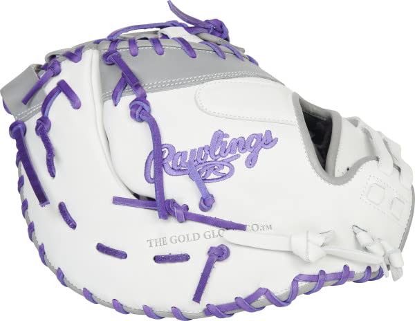 Rawlings Liberty Advanced 2022 Color Series RLADCTSBWPG Fastpitch 1st Base Mitt - 13" (Right-Hand-Thrower)