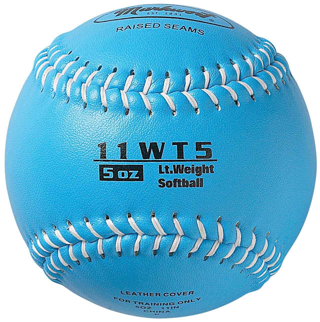 Markwort Color Coded Weighted 11-Inch Softball (10-Ounce, Olive)