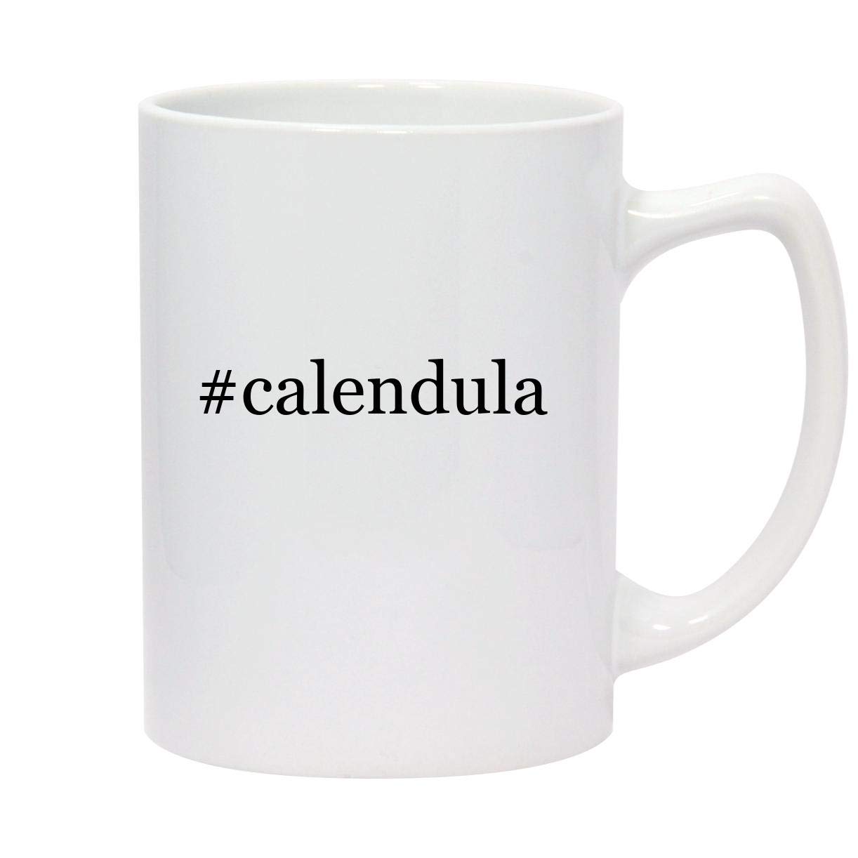 Molandra Products US-C-07-19-02-008202-04-27-19-21 - 14oz Hashtag White Ceramic Statesman Coffee Mug