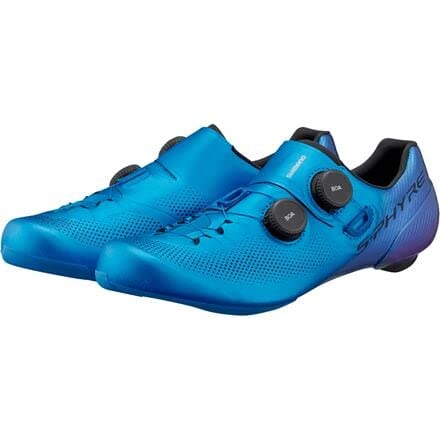 SHIMANO RC903 S-PHYRE Wide Cycling Shoe - Men's Blue, 41.0