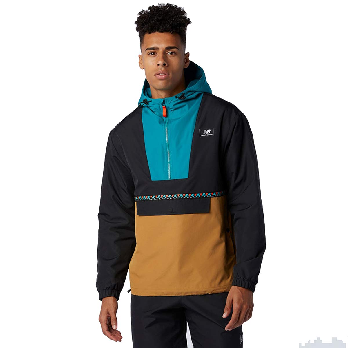 New Balance Men's Athletics Terrain Anorak Jacket, Workwear, Small