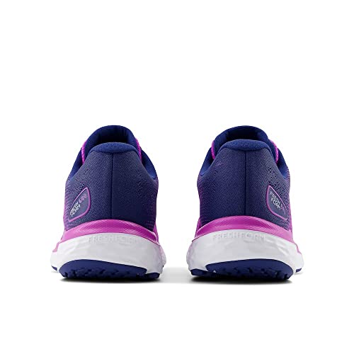 New Balance Women's Fresh Foam 680 V7 Running Shoe, Cosmic Rose/Night Sky/Silver Metalic, 7.5
