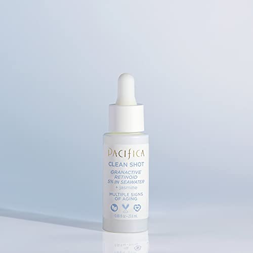 Pacifica Clean Shot Granactive Retinoid 5 Percent In Seawater Unisex, 0.8 Oz