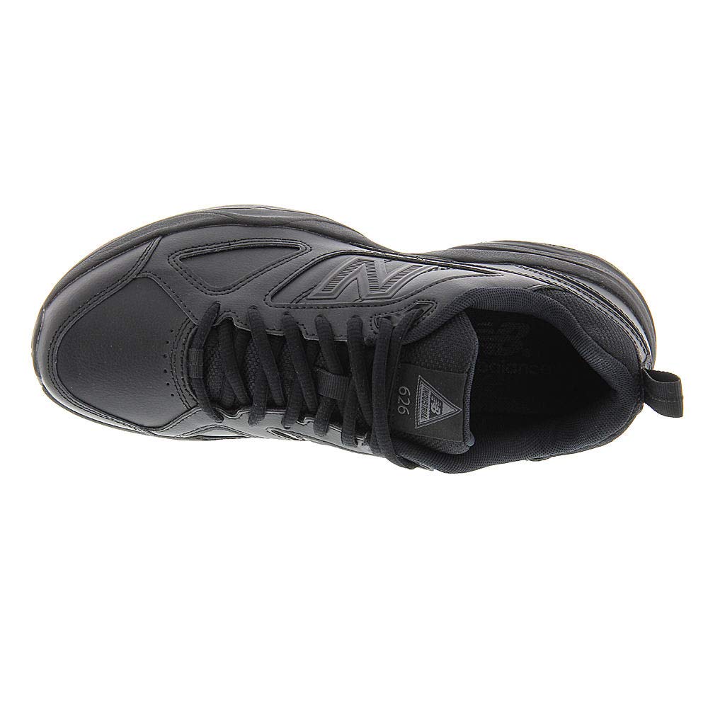 New Balance Women's Slip Resistant 626 V2 Industrial Shoe , Black, 8.5