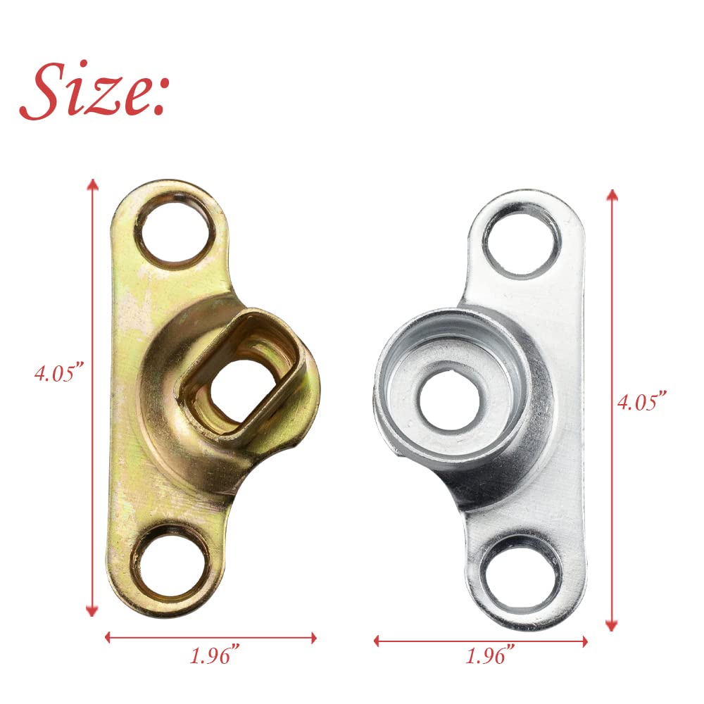 RLB-HILON Tailgate Hinge Body Mounted Compatible with Ford F150 F250 F350 F450 Ranger E7TZ99430B38A E7TZ99430B39A,1 Pair(2PC)