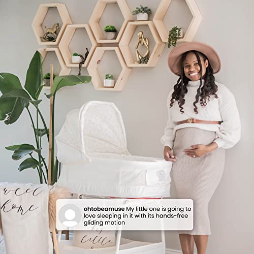 Precious Moments Auto Glide Bassinet by Delta Children, Baby Love