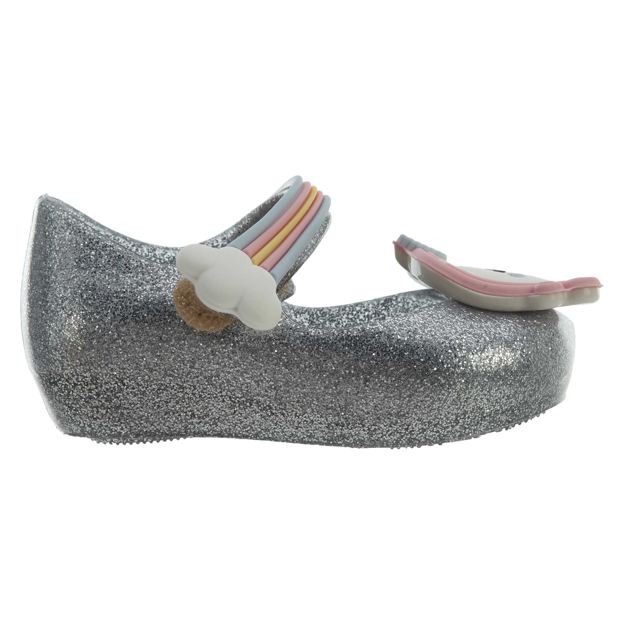 mini melissa Girl's Mini Ultragirl Unicorn (Toddler/Little Kid) Pink Sparkle 5 Toddler M