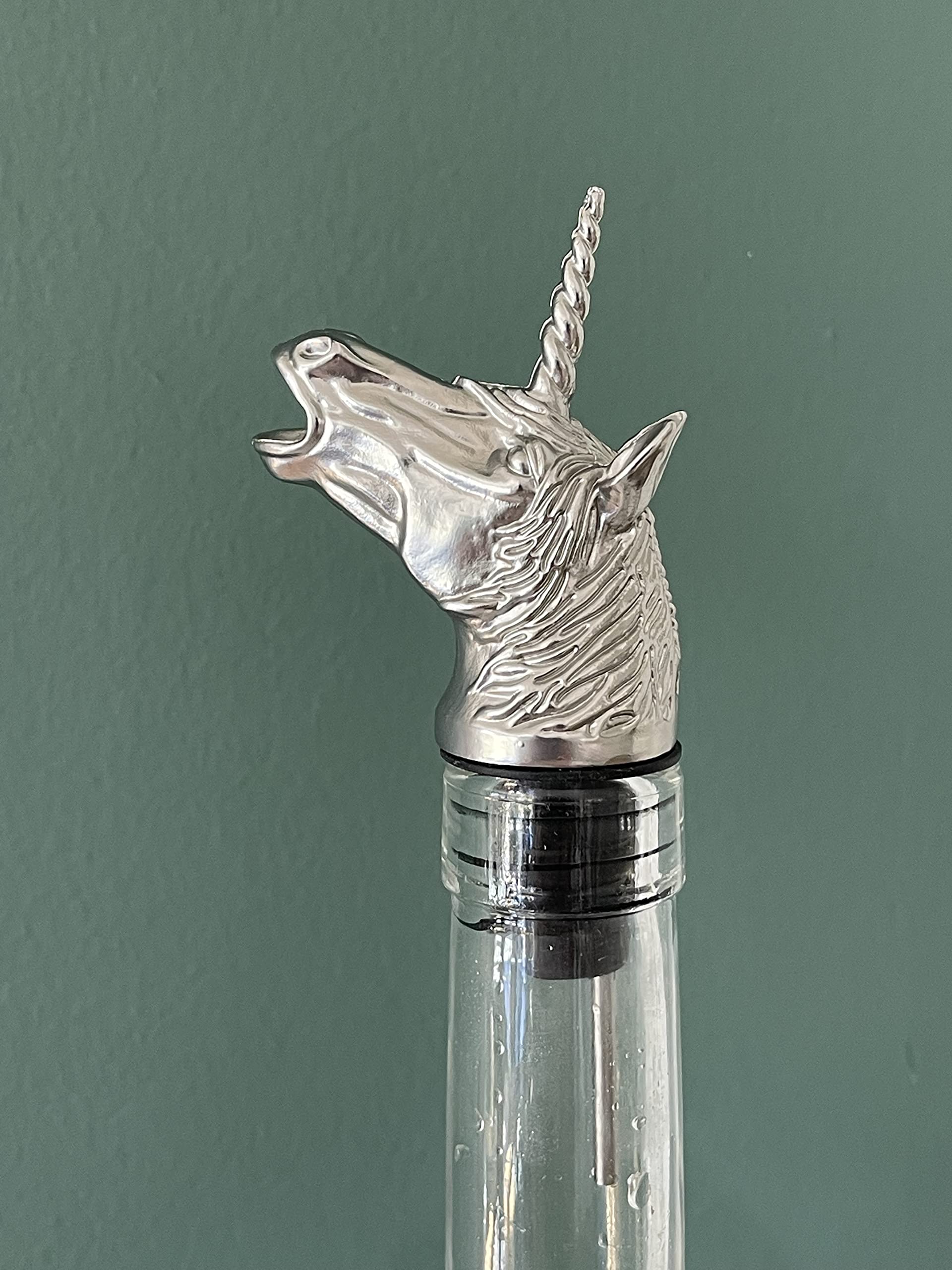 SHEP ANIMAL AERATOR | WINE BOTTLE TOPPER | LIQUOR POURER SPOUT | GIFT FOR FRIENDS, FAMILY | UNICORN