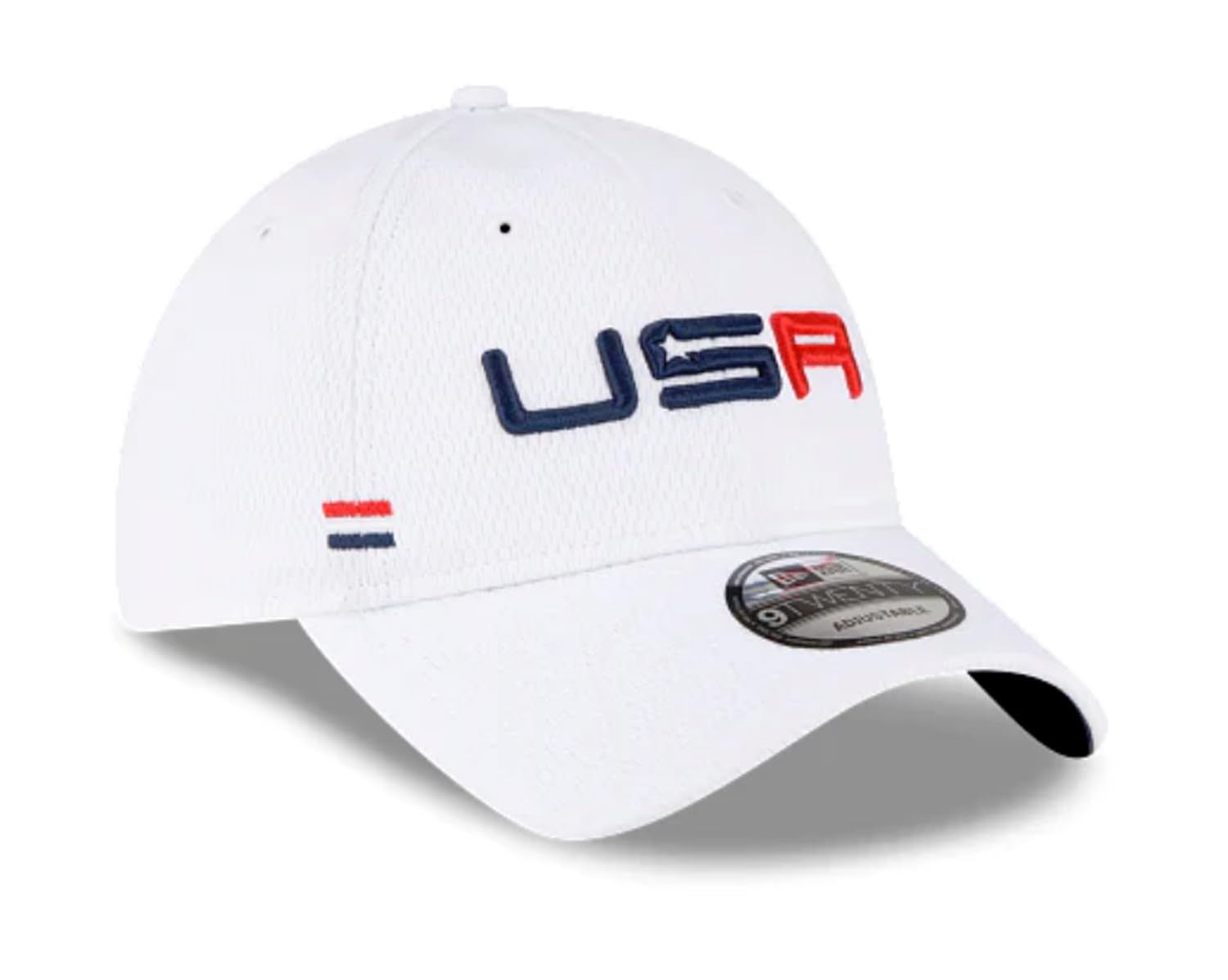 New Era New Men's White 2023 Ryder Cup Practice Rounds 9TWENTY Adjustable Golf Hat