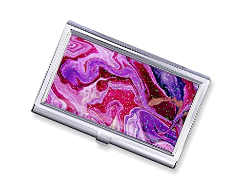 metal business card holder office gift, personalized credit card case, custom business card case (STYLE E)