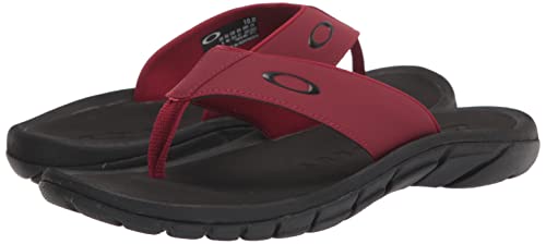Oakley Men's Super Coil Sandal 2.0, Iron Red, 9