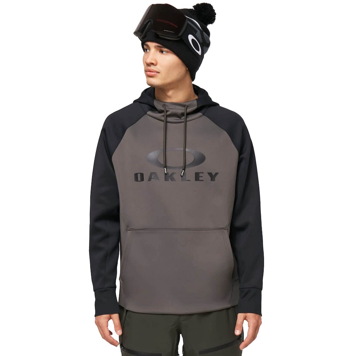 Oakley mens 2.0 Sierra DWR Fleece Hoody 2 0, Blackout/New Dark Brush, Medium US