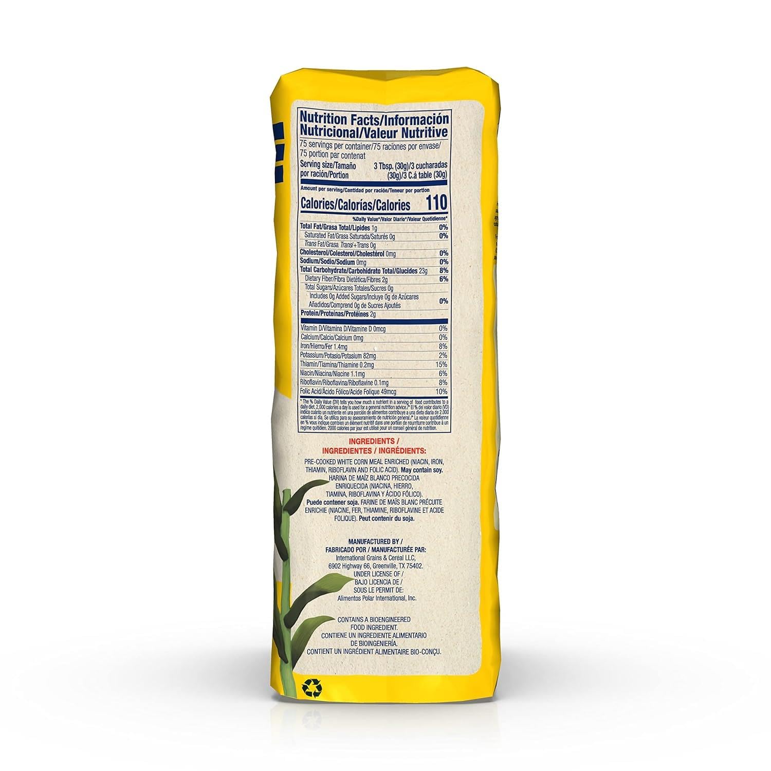P.A.N. White Corn Meal β Pre-cooked Gluten Free and Kosher Flour for Arepas (5 lb/Pack of 1)