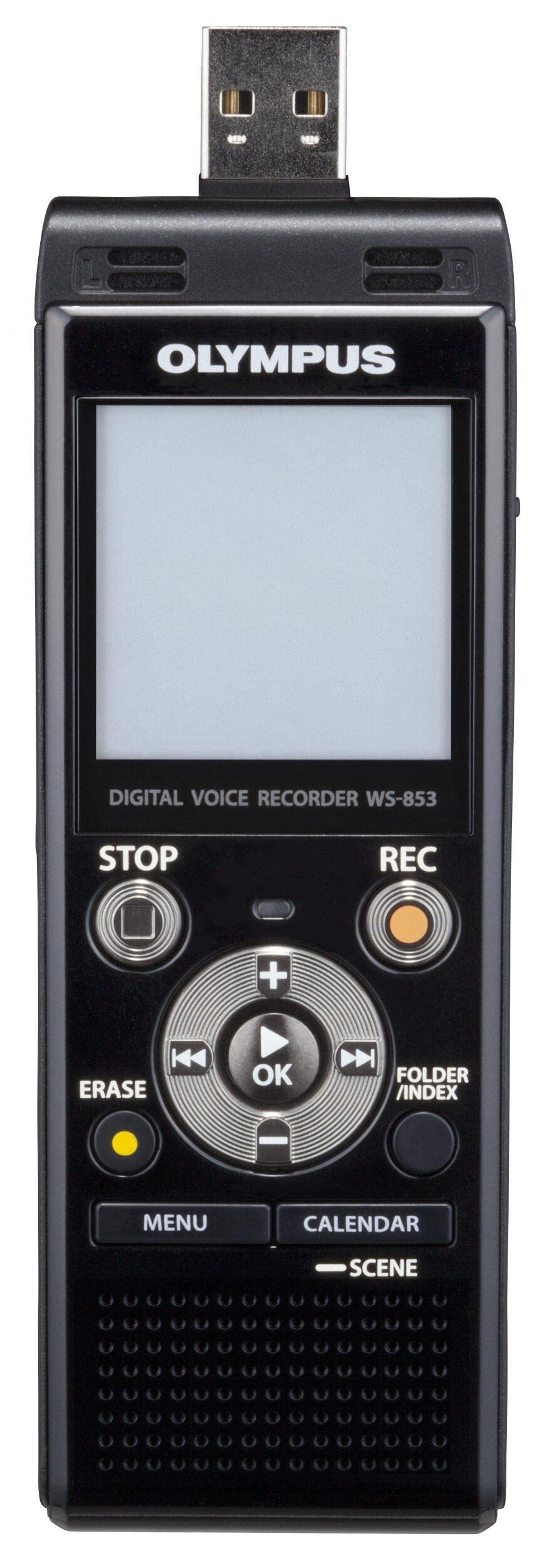 Olympus WS-853 Digital Voice Recorder - 4.1 cm (1.6") LCD - 8 GB Flash Memory