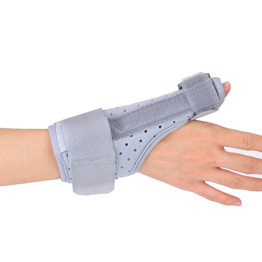 POCREATION Thumb Brace, Lightweight Thumb Stabilizer, Ergonomic Wrist Protector, Thumb Fix Brace for Tenosynovitis Relieve Thumb Pain Thumb