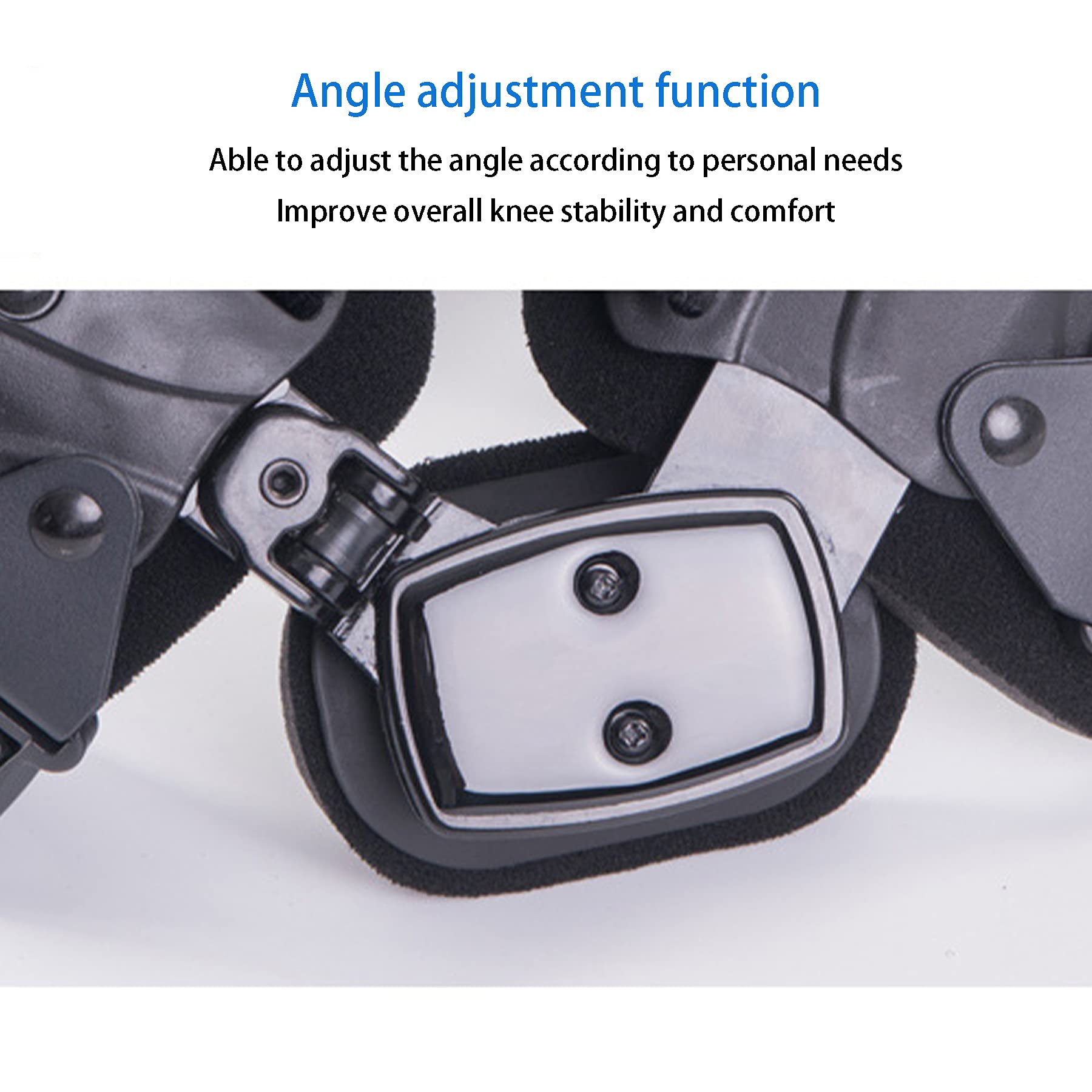 ROM Knee Brace for Torn ACL Meniscus Tear PCL Surgery Recovery Adjustable Post Op Knee Immobilizer Leg Stabilizer Stabilizer After Surgery Joint Injuries for Women and Men,Left
