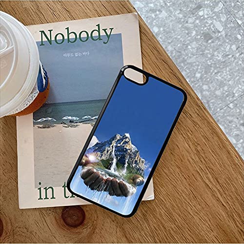Out of The Ordinary for Children Compatible for Apple iPhone 7P 8P 5.5Inch with Water Flow Waterfall Phone Cases Plastic